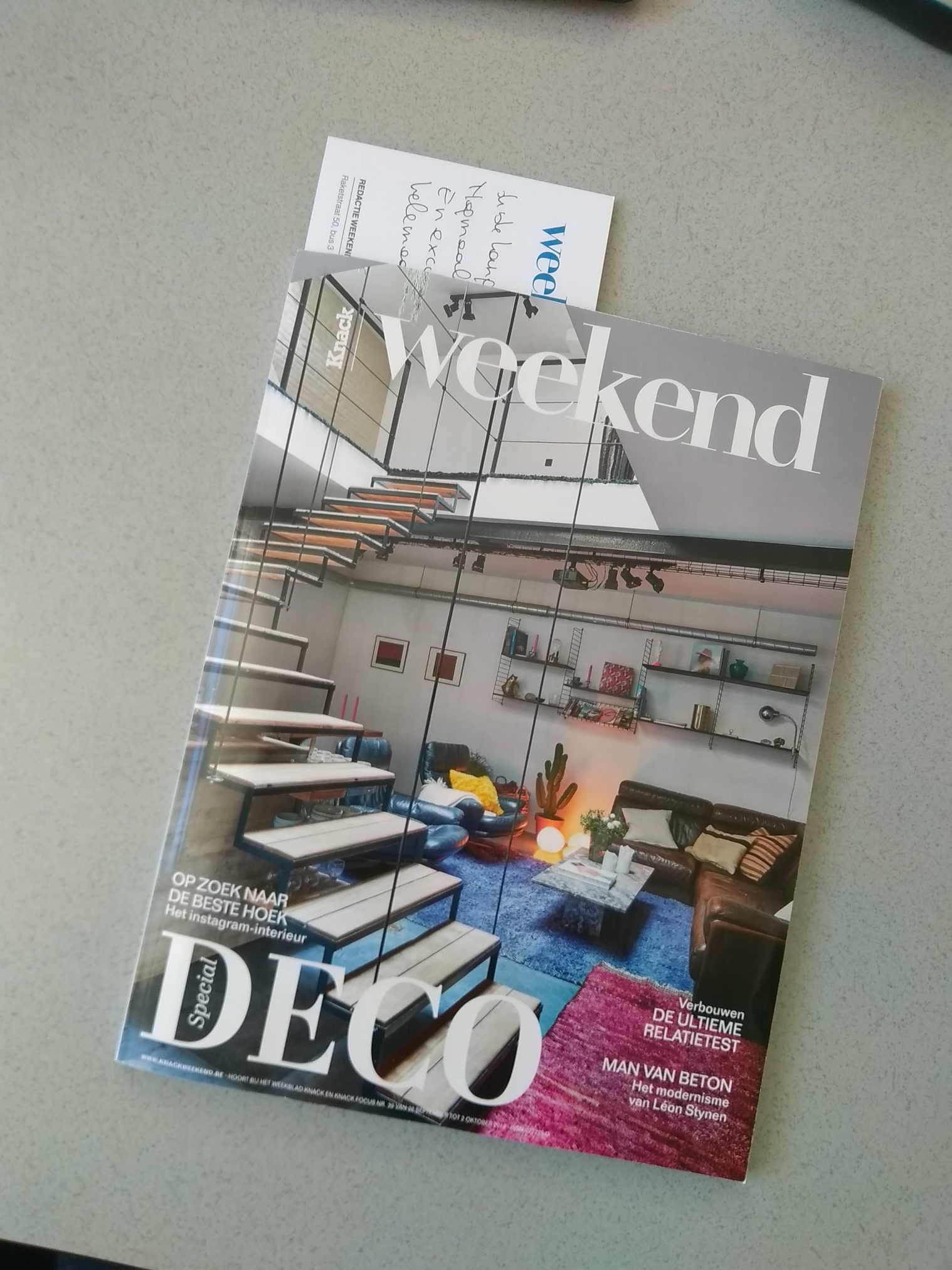 Contribution to Knack Weekend Magazine on Instagram and the city ...